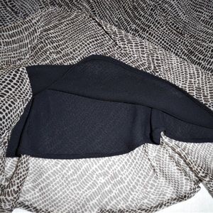 Robbie Bee | Tops | Robbie Bee Silk Abstract Animal Print Blouse Top ...